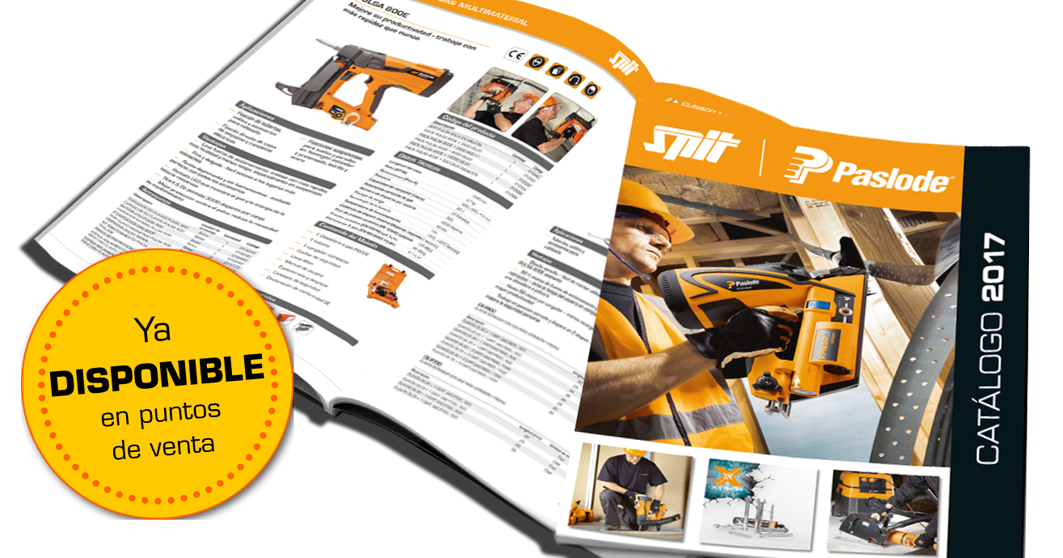 SPIT ⎪ PASLODE Iberia: NUEVO CATÁLOGO 2017 SPIT PASLODE