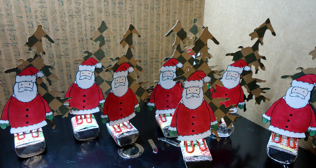 By Design: Rockin' Santas- and Tutorial