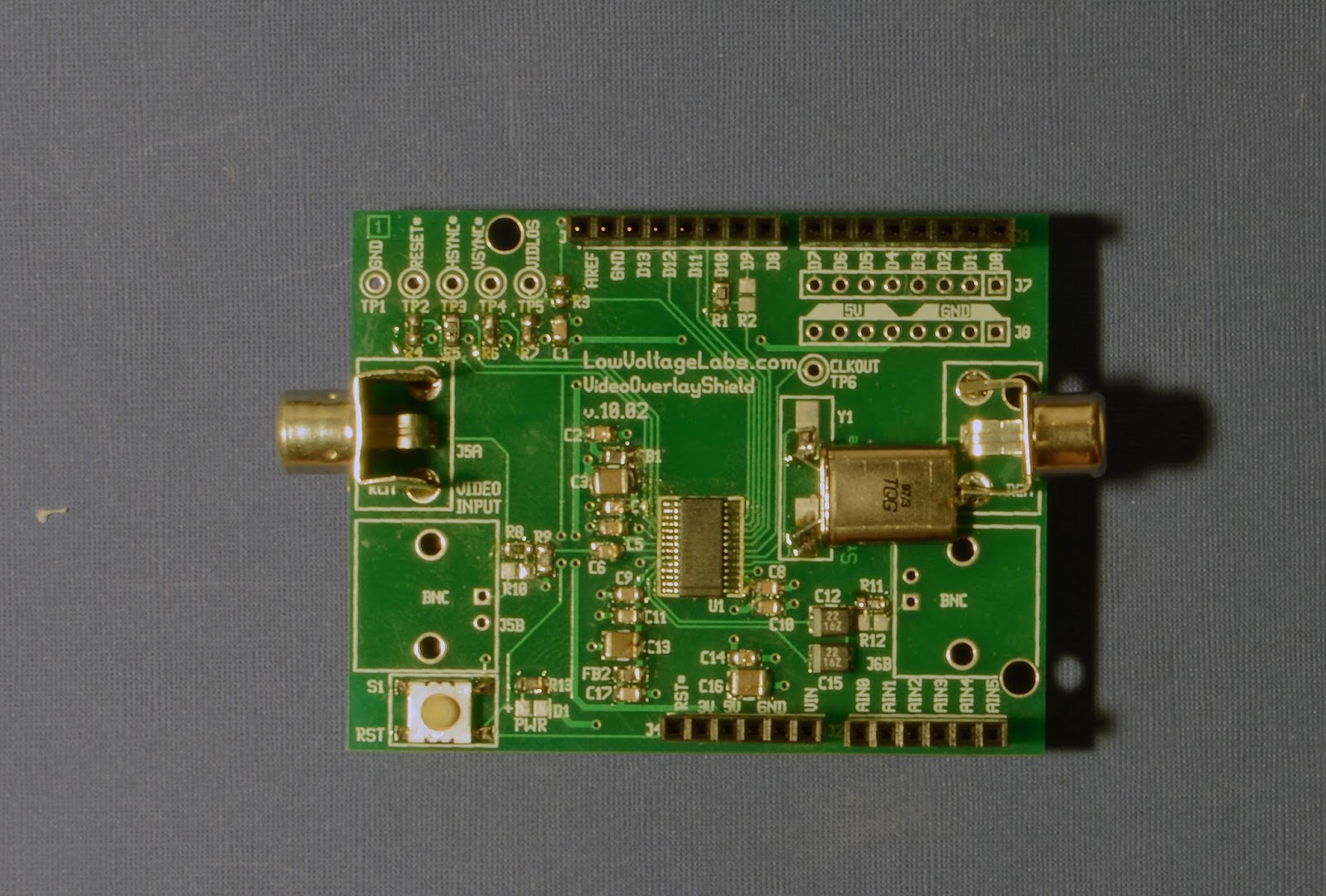 Rubi's World of embedded Electronics: Arduino Video Overlay Shield