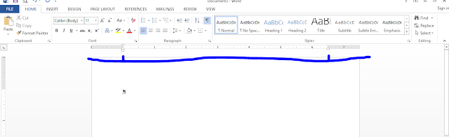 Word Wizard Wishes: How to Set Left Tab for Modified Block Letter