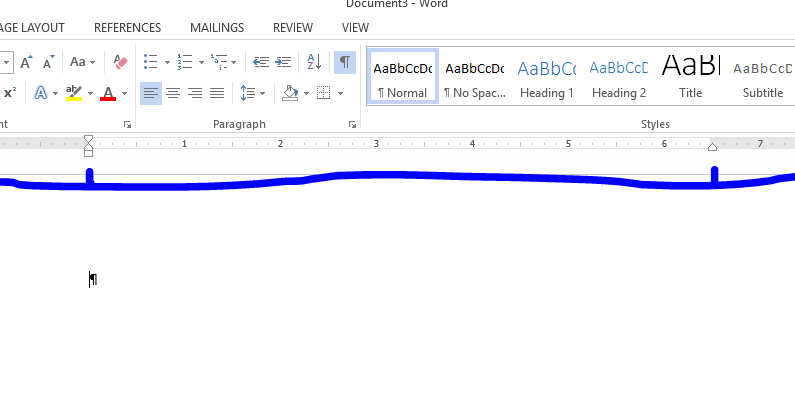 Word Wizard Wishes: How to Set Left Tab for Modified Block Letter
