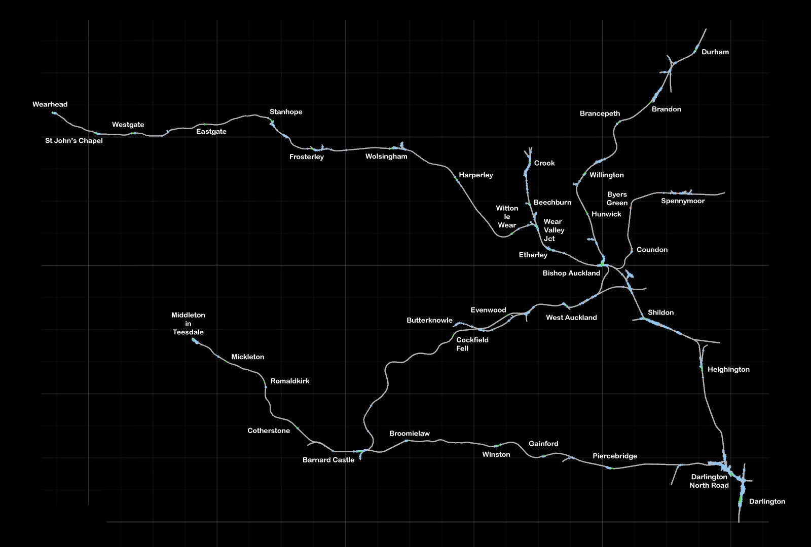 Weardale & Teesdale Railway: No Steam route for Railworks?