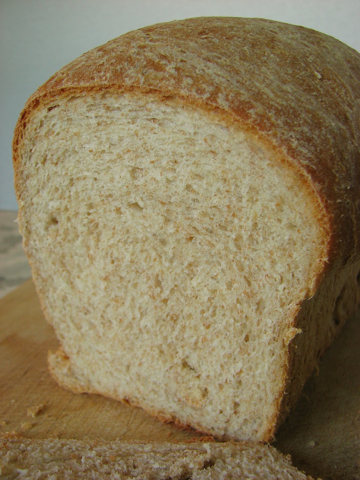 Delectably Mine: Light Wheat Bread