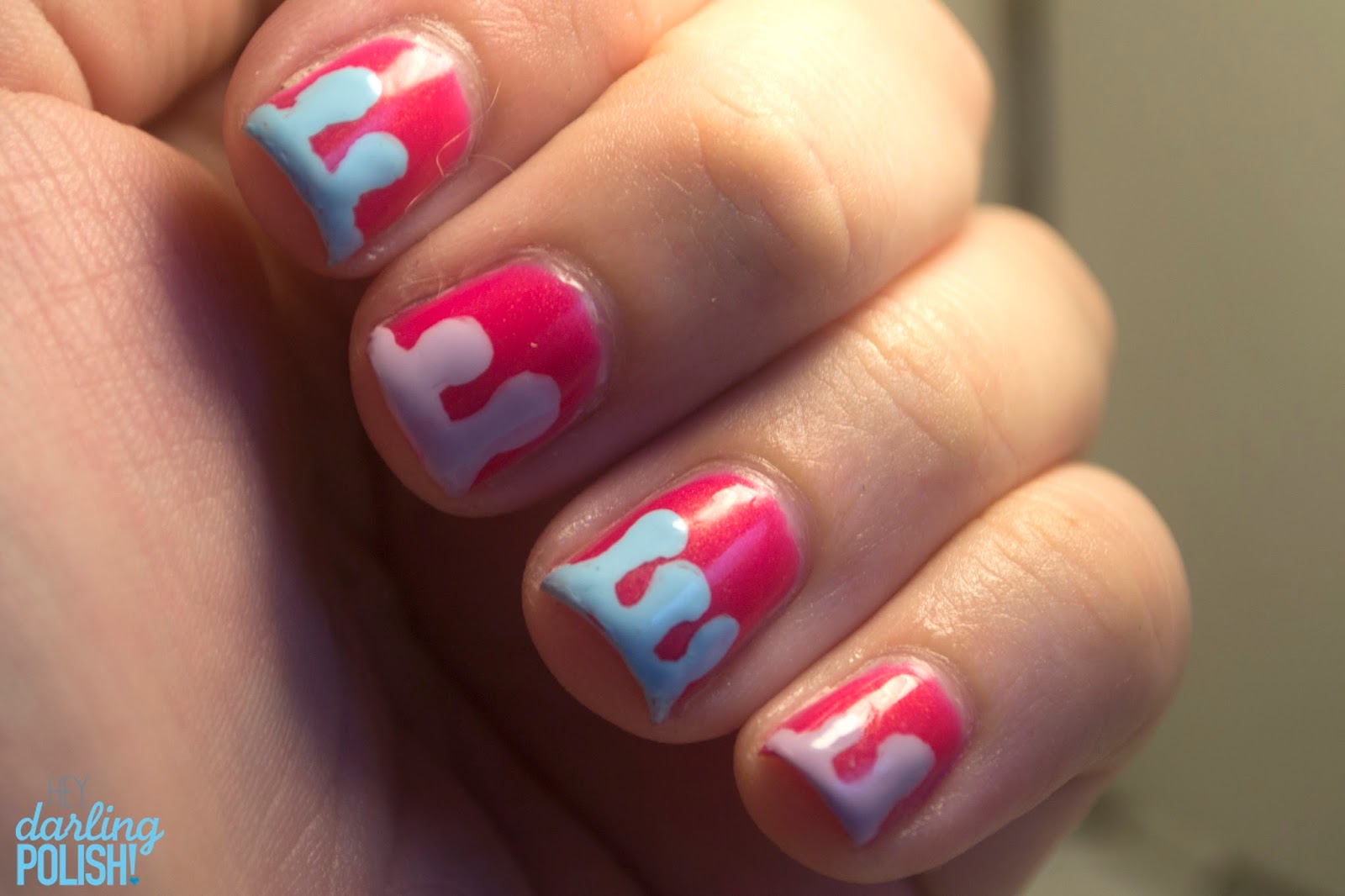 Hey, Darling Polish!: Tri-Polish Challenge: Drippy Drip