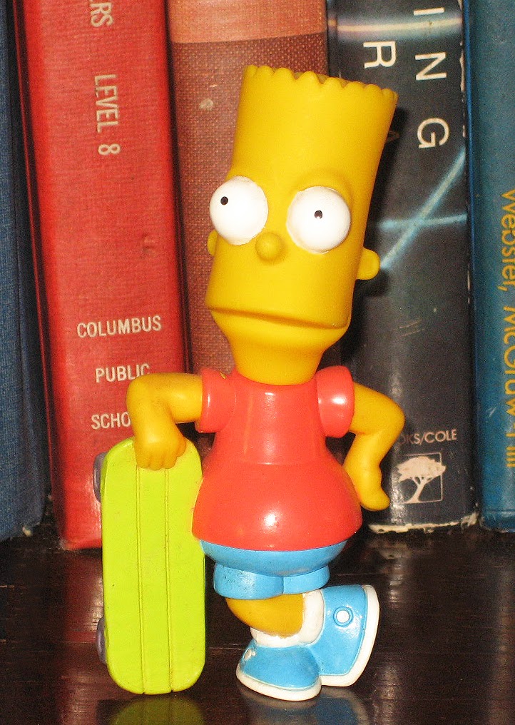 Percy's Fast Food Toy Stories : Bart 2001 Fox - BK