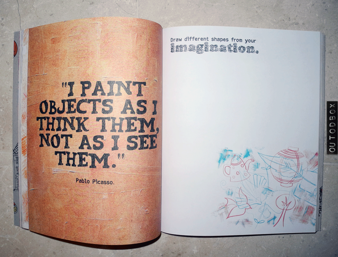 outside the box: Draw, Inspire, Create