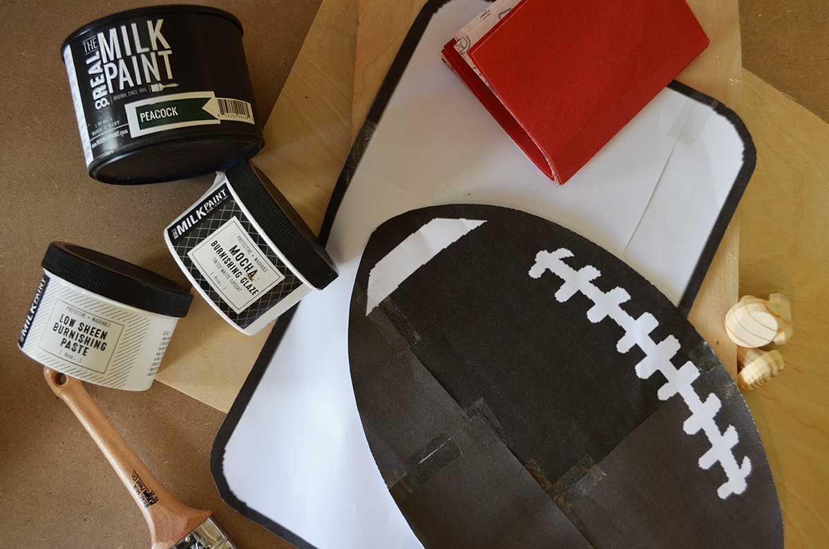 DIY Football Trays For Superbowl - DIY Huntress