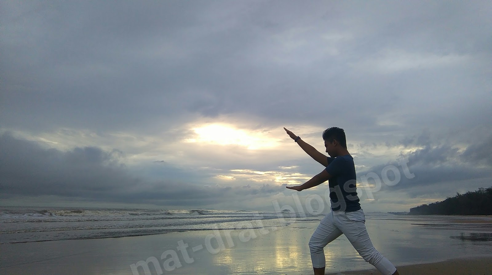 MAT DRAT: Pantai Rompin Pahang - Rompin Beach Resort