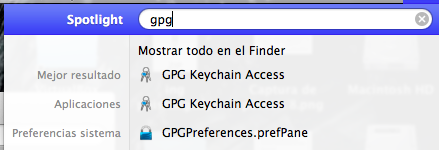 Seguridad Apple: Tutorial de GPG Tools para Mac OS X (II de VI)