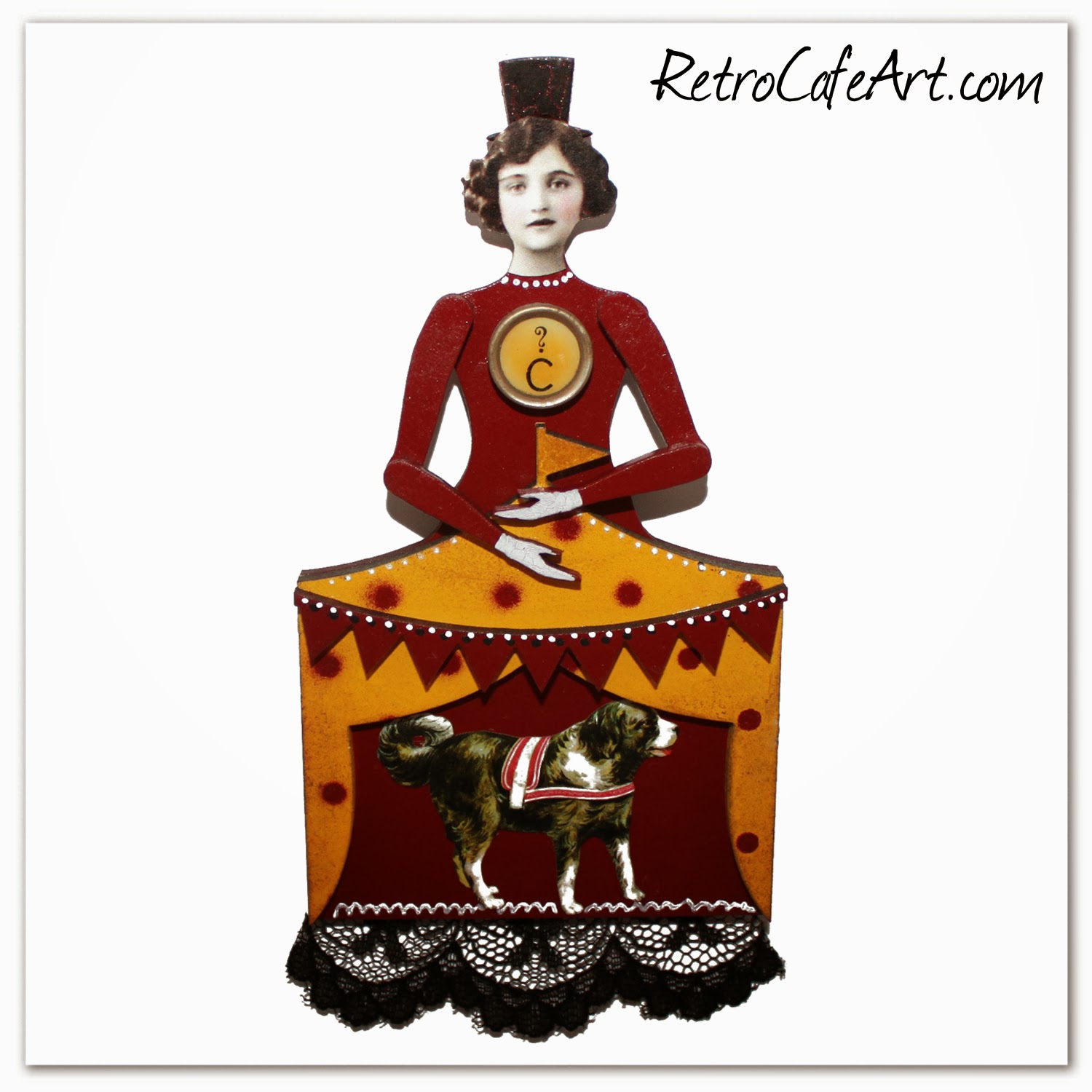 Retro Café Art Gallery: Fabulous Rolling Circus Wagons, Circus Dolls ...