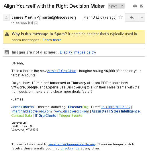 Ramblings of a Marketing Gurl: Google's Blacklist, Pt 1