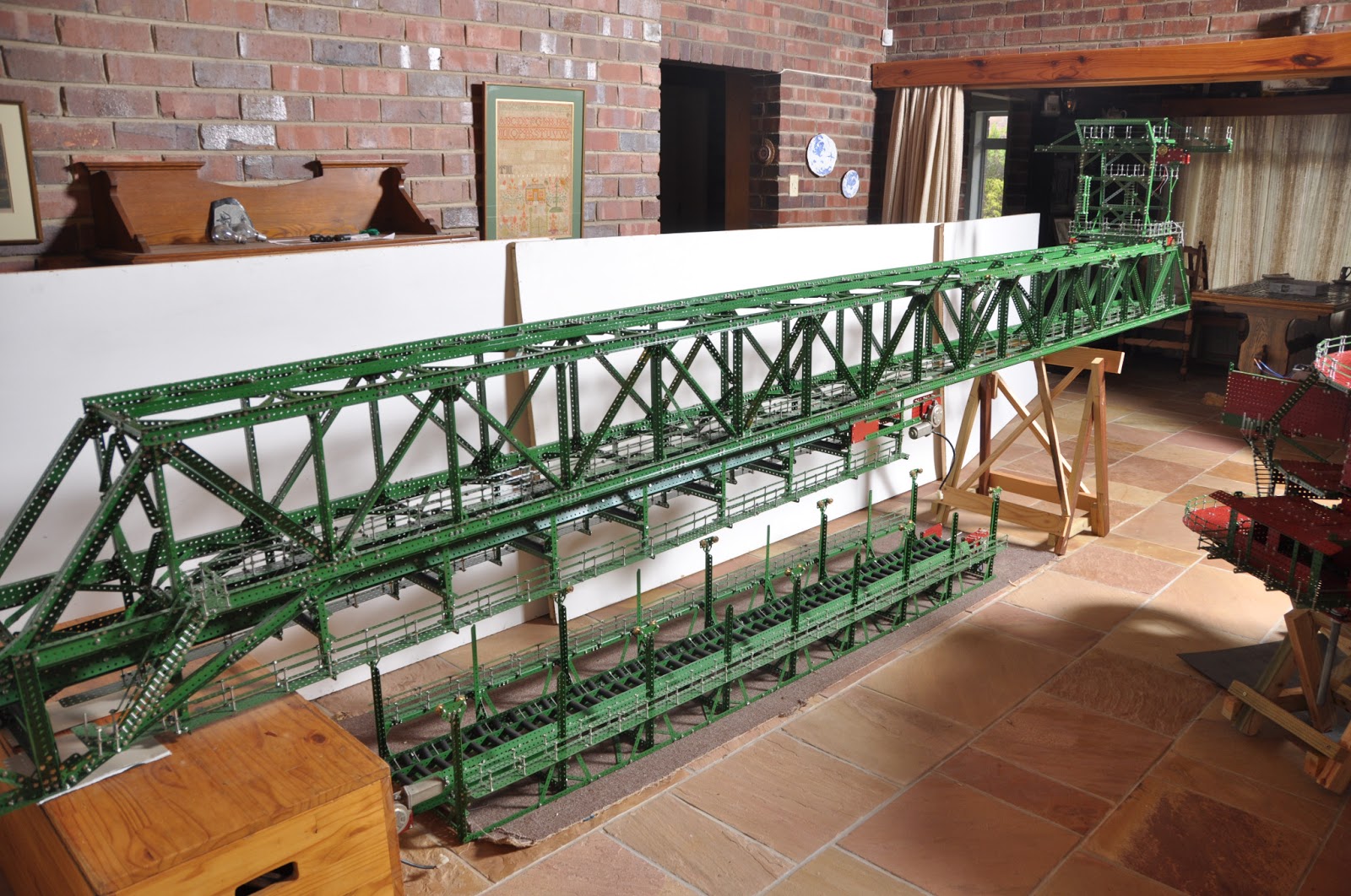 Bagger 288 Giant Meccano Model: Meccano model: selection of pictures