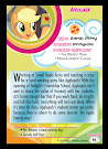 MLP Applejack Trading Cards | MLP Merch