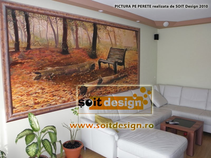 Pictura pe Perete: PICTURA PE PERETE - Peisaj de toamna -2010