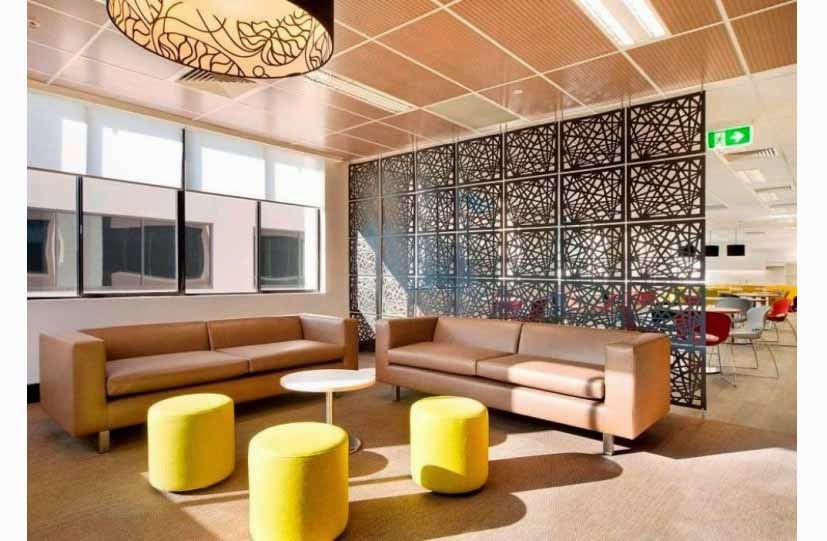 Stylist room dividers with nature theme partition - Interior Design Ideas