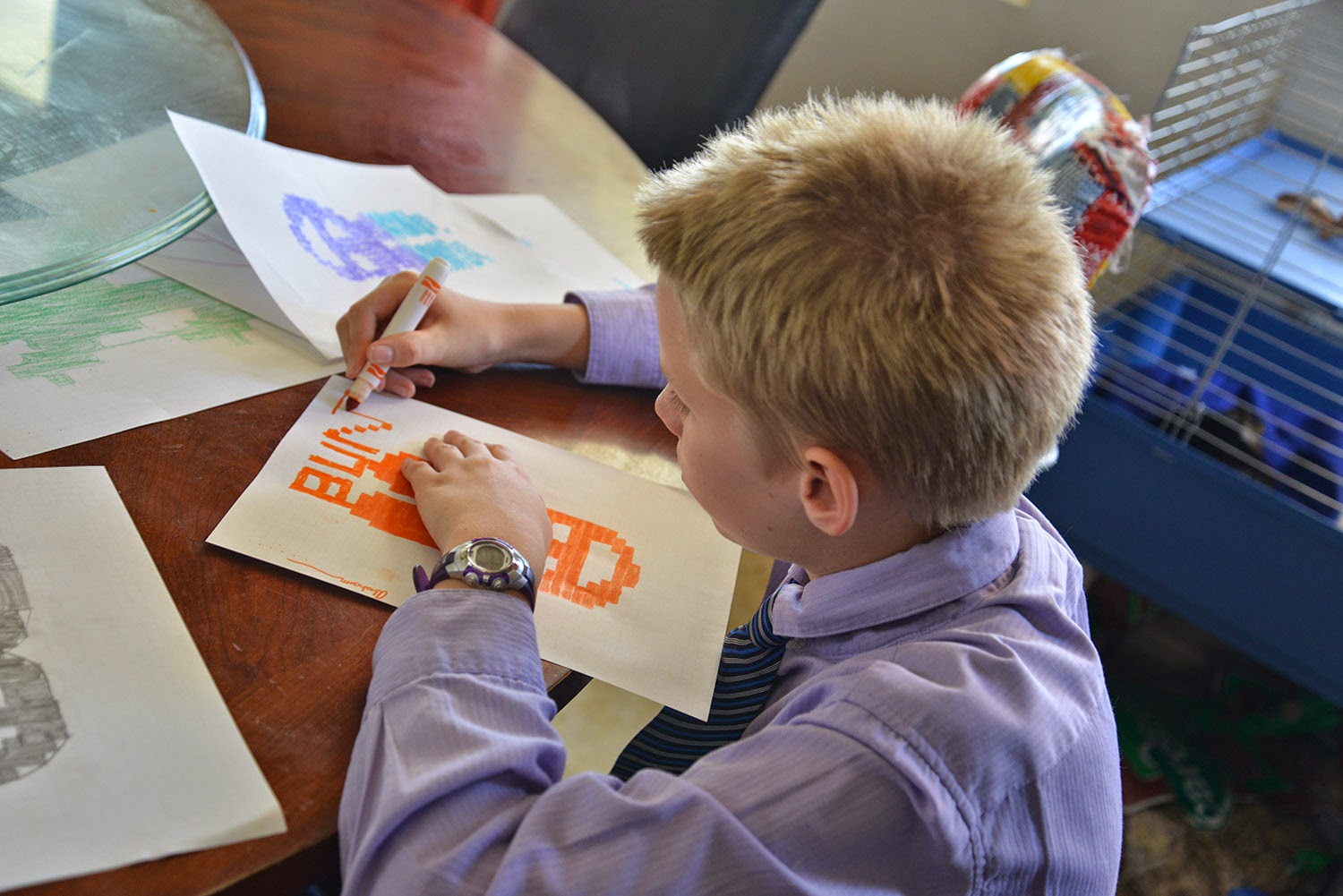 A school of fish: How Binary Code works: a visual example