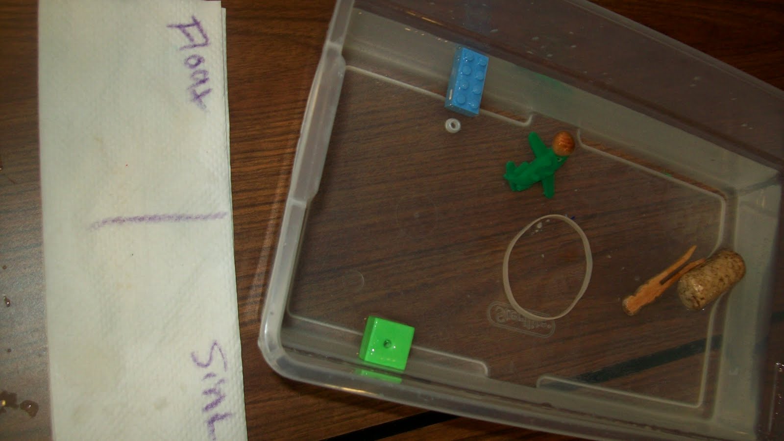 Messy Fingers: Floaters and Sinkers