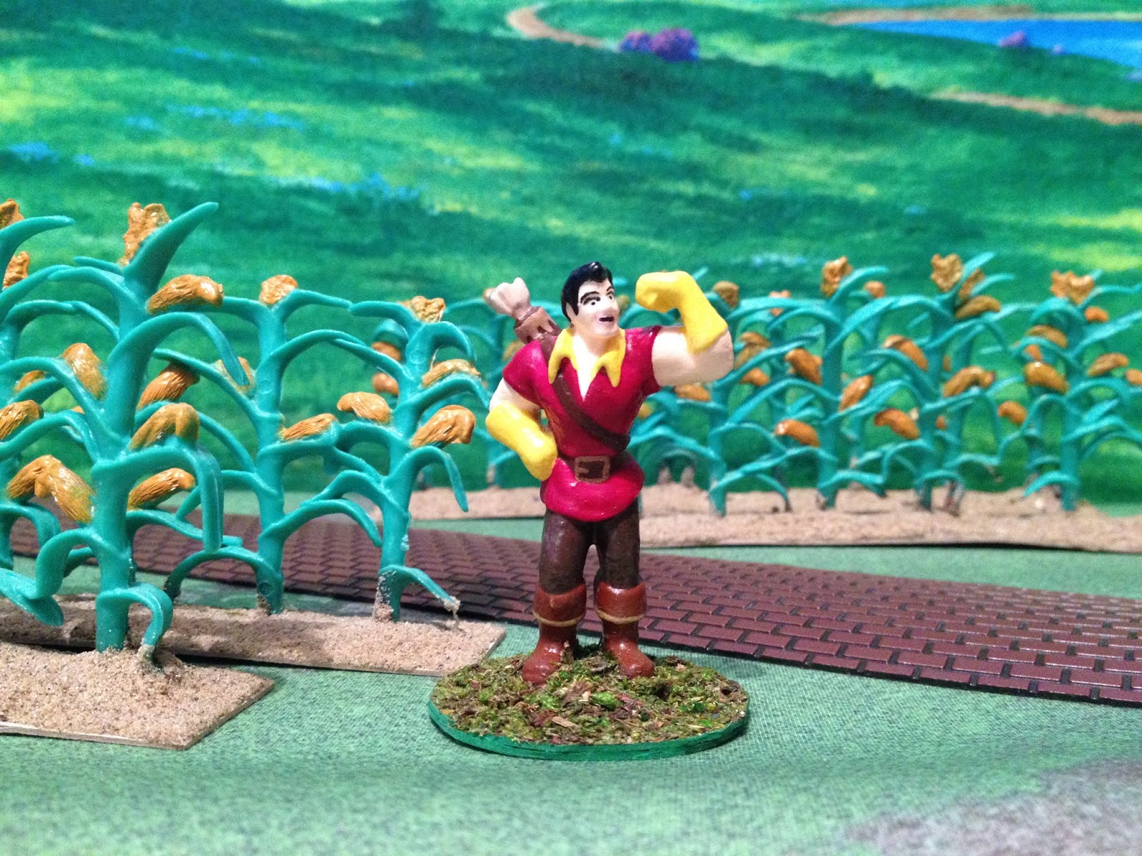 Red Coats and Ruffles: Gaston Toy Soldier (Mattel)