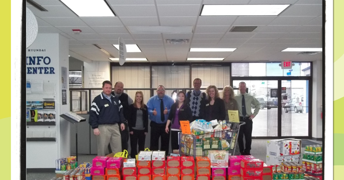 Van Horn Auto Group Blog: Van Horn Hyundai Employee Food Drive is a ...
