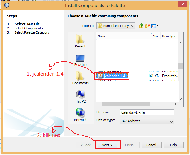JAVA NETBEANS – Cara Menambah Komponen Baru Pada Java Netbeans ~ JONCODE