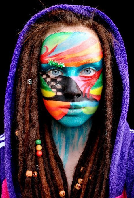 Exciting Color: Colorful faces: A look at some colorful headshots