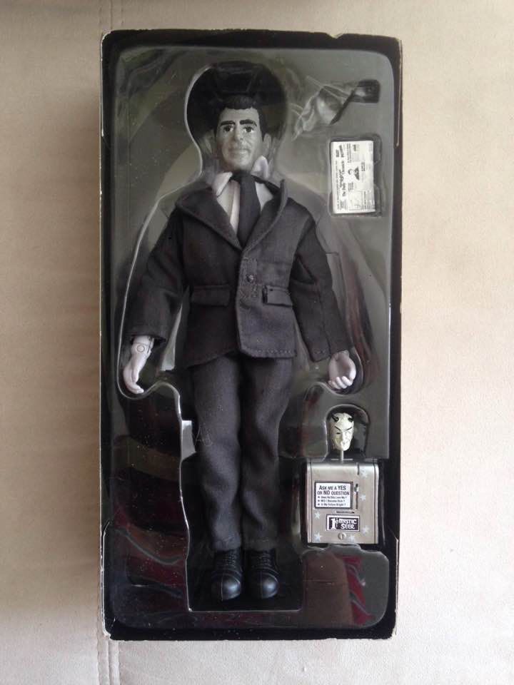 POP CULTURE SHOP: ROD SERLING TWILIGHT ZONE 8" ACTION FIGURE MEGO-LIKE ...