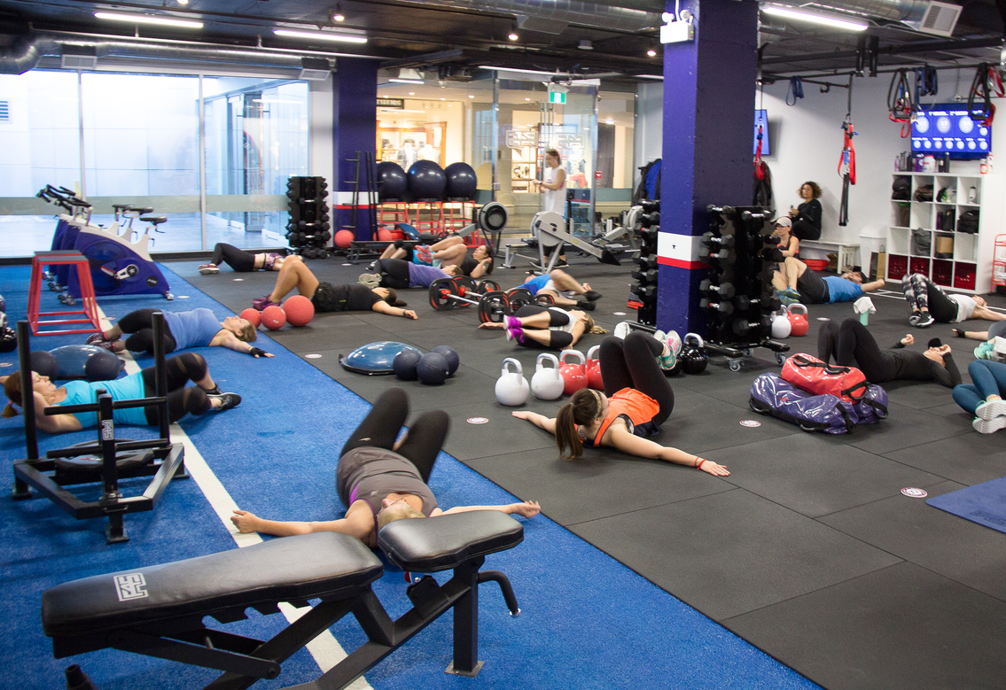 Victoria West: A Workout Training Session at F45, the New Fitness Club ...