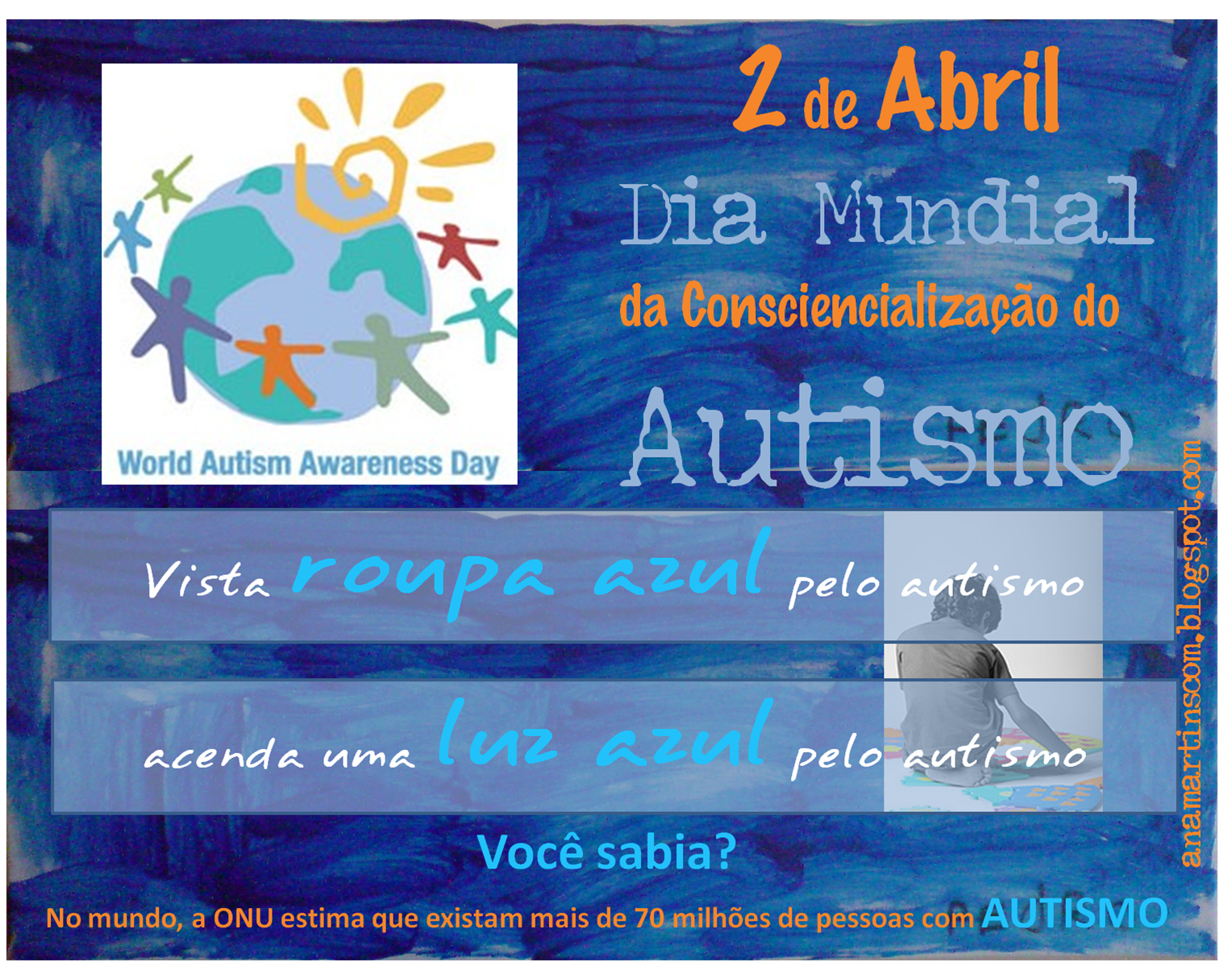 Cor do Ar: Autismo de Azul