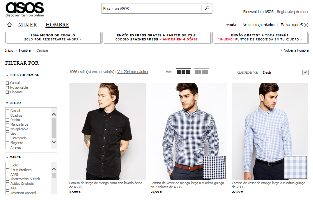 Rachel´s Fashion Room: Asos, tienda online multimarca internacional