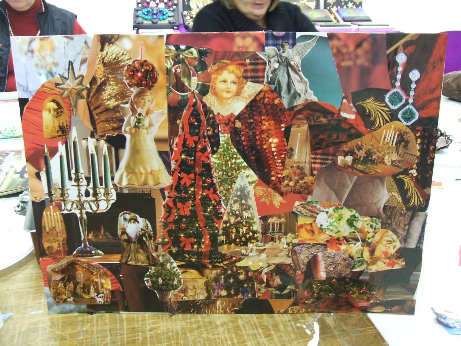 Stof tot nadenken: Workshop Collage maken