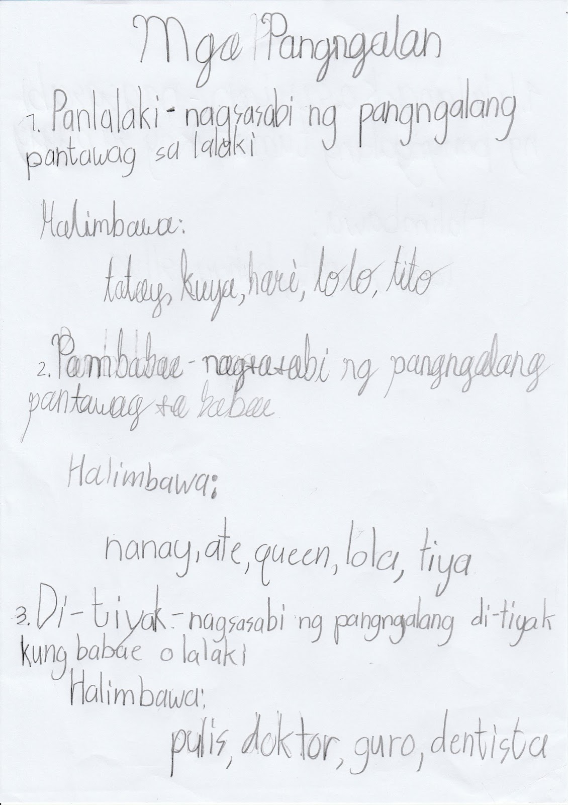 Pinoy Homeschooling @ Davao: Sophie's Portfolio for Filipino