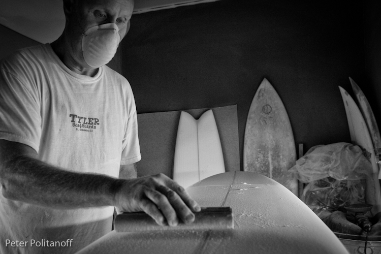 Peter Politanoff: Shaping with Mike Geib; Custom Made Surfboards
