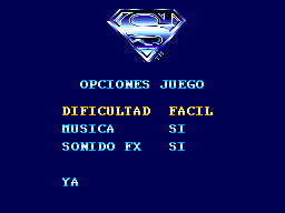 326. Superman de MASTER SYSTEM en ESPAÑOL (Acción/Plataformas)