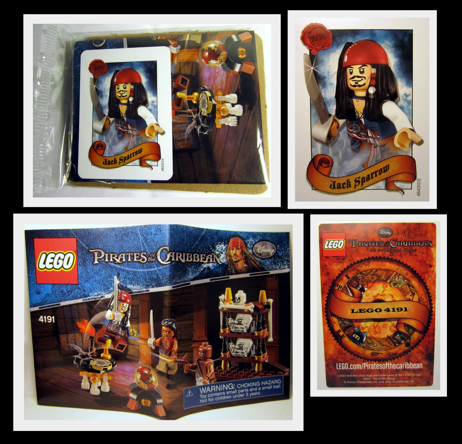 The Brick Brown Fox: Lego 4191 Pirates of the Caribbean - Captain's Cabin