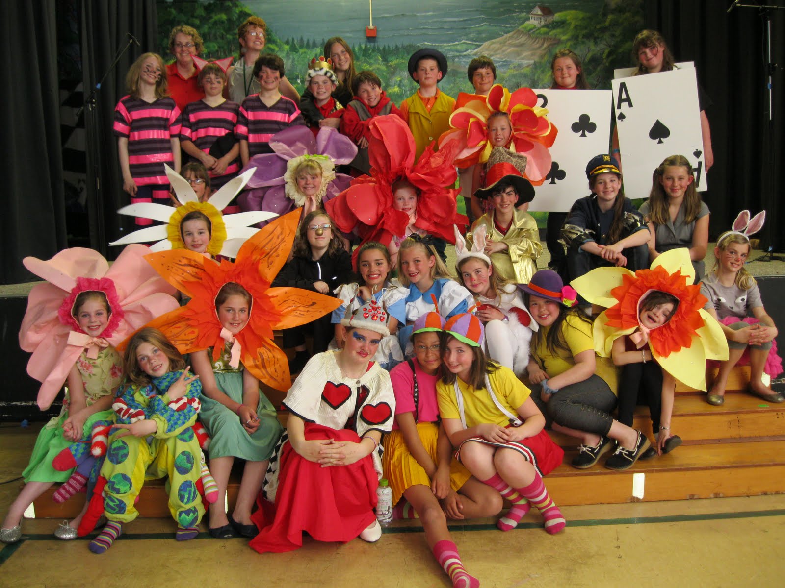 The Stick Family Adventures: ~Theo performs in school play Alice in ...