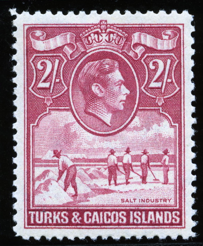 King George VI Postage Stamps: Turks and Caicos 1938 (18 June)-45 SG194/205
