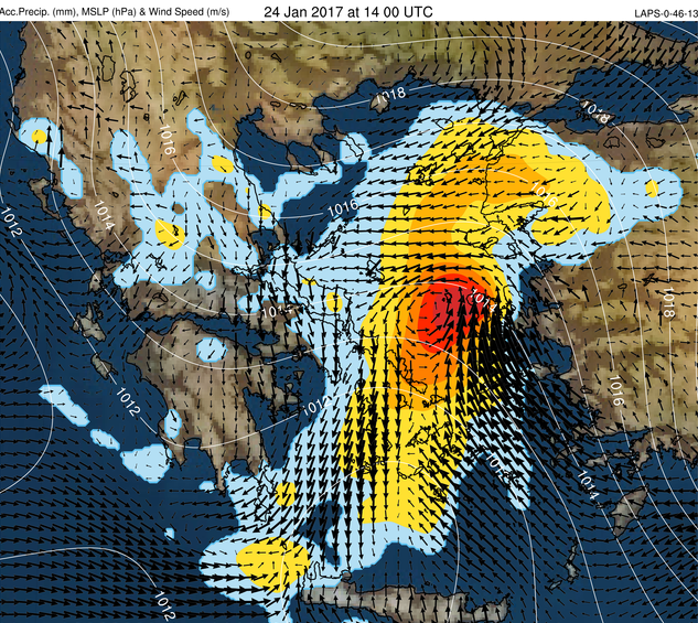 Weather News: Συμβαινει τωρα!Ισχυρες καταιγιδες στην Χωρα!