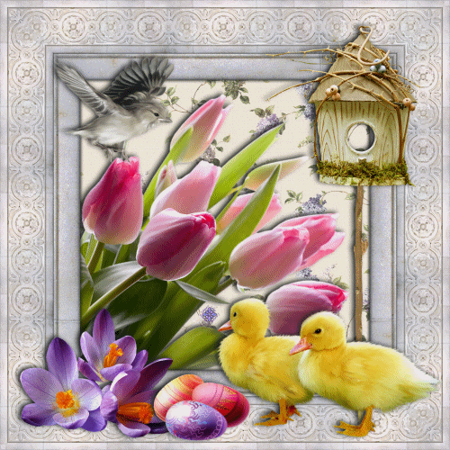 Magical Spirit de Johanne L.: Petit Tableau de Pâques 2.