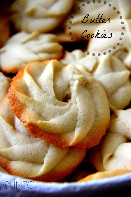 JUST NOT THE CAKES: Danish Butter Cookies