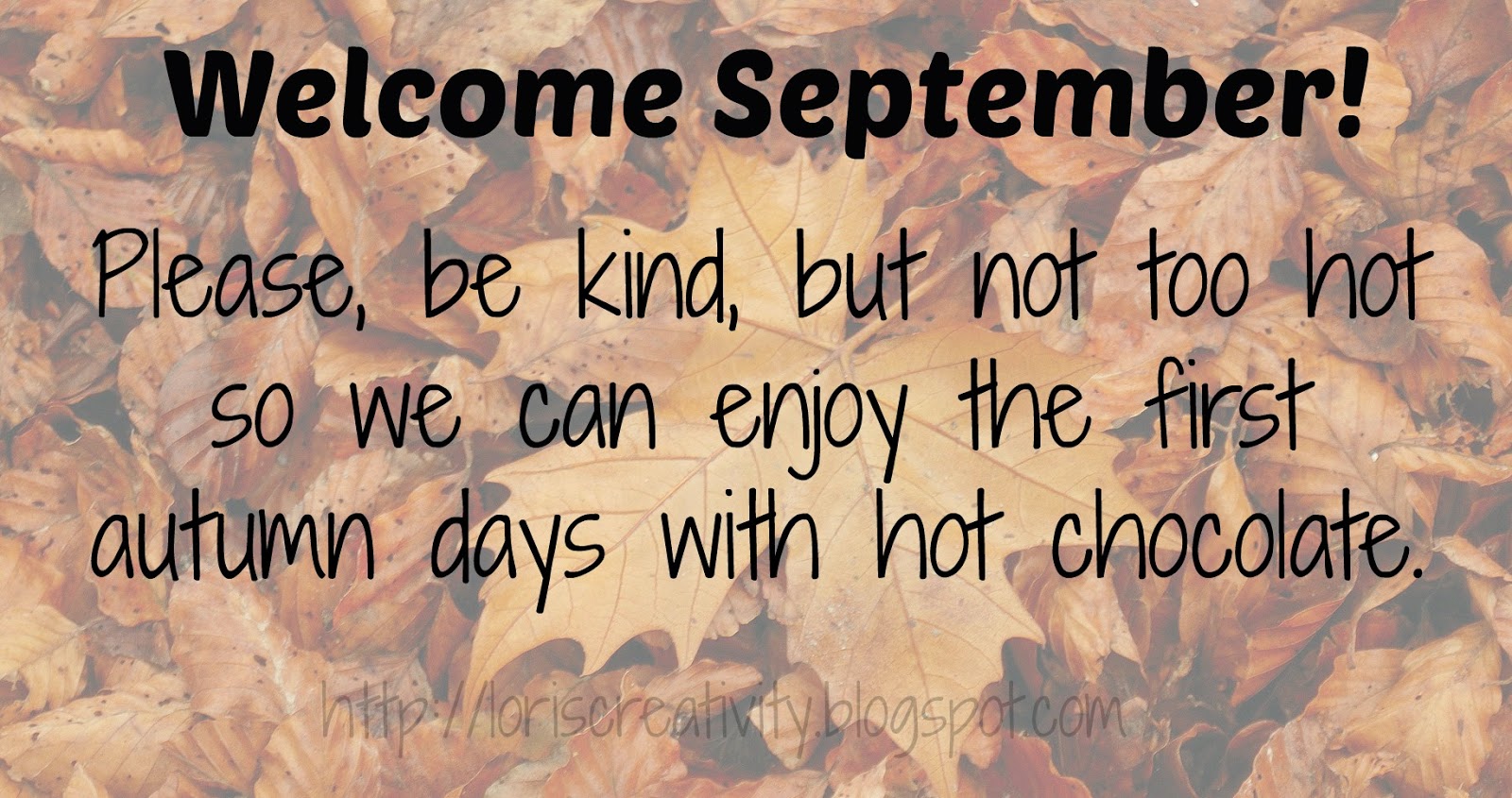 Writing My Story: September Goals