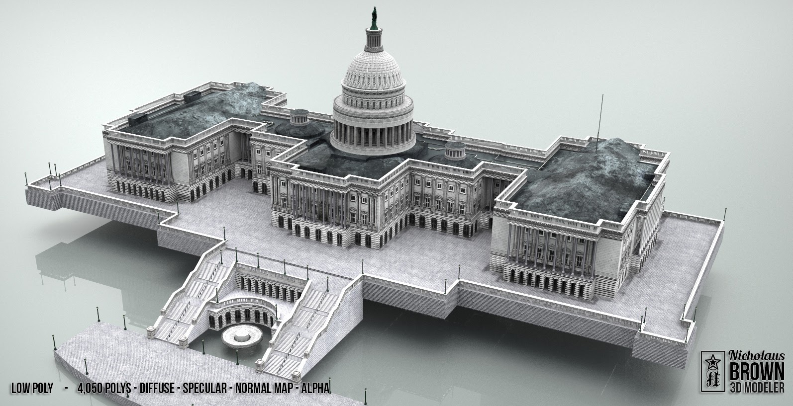 United States Capitol Building - (SEGA - Universe At War)