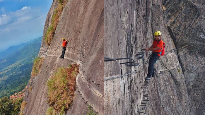 Badega Gunung Parang, The Second Largest Rock Climbing in Asia