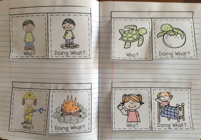 Interactive Writing Notebook for First Grade - First Grade Centers and More