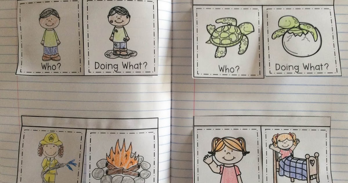 Interactive Writing Notebook for First Grade - First Grade Centers and More