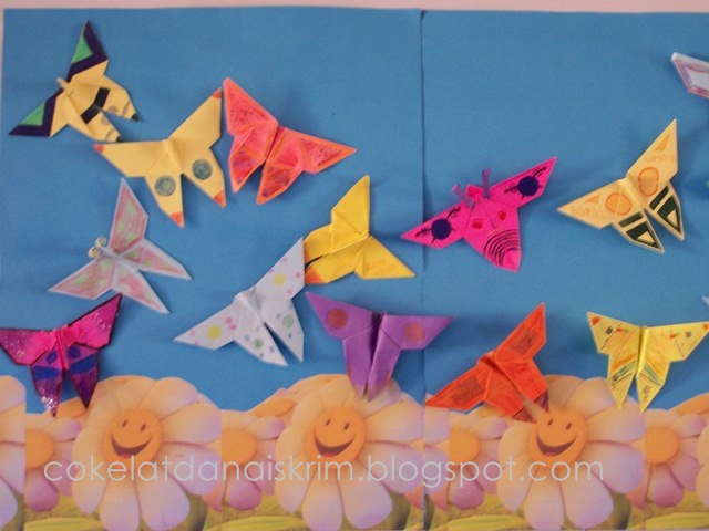 cikelyana: Art | Origami Rama-Rama