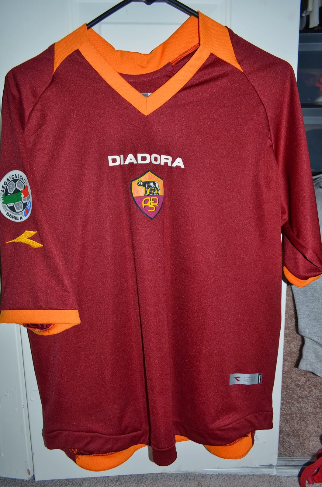 Kit Collection - My Soccer Jersey Collection: AS Roma 2006-2007 Home