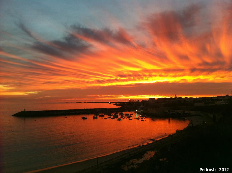 Cabo de Sines: Pôr do sol na baía de Sines