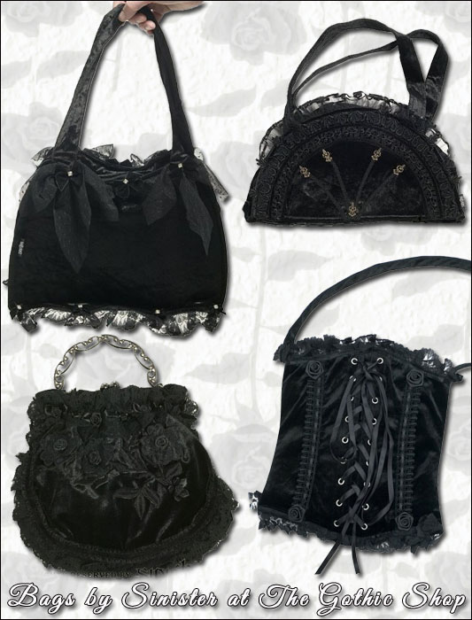 The Gothic Shop Blog: Gothic Handbags at The Gothic Shop