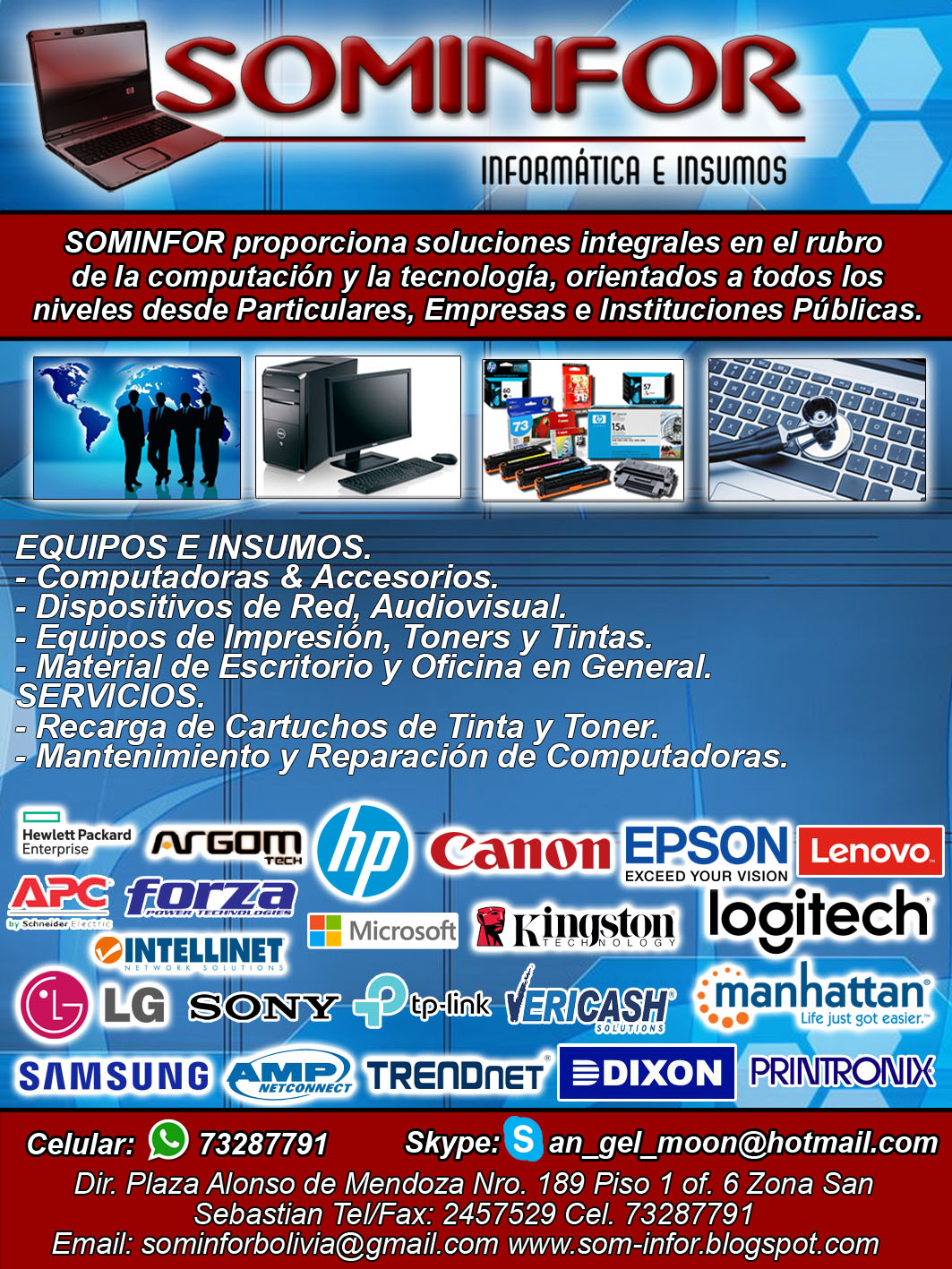 SOMINFOR Informatica e Insumos