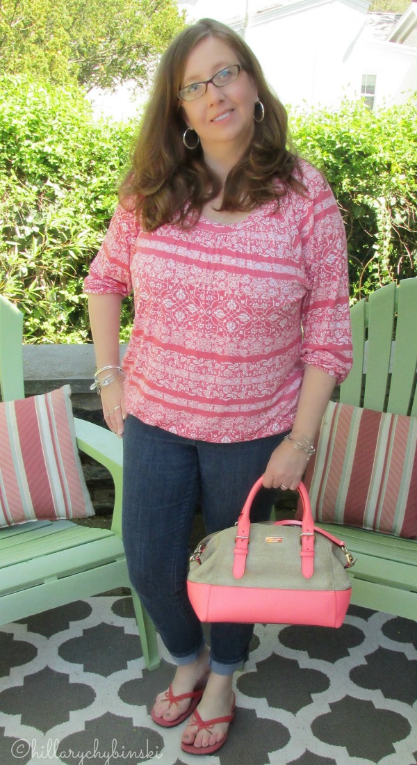 Wearing the Color Coral